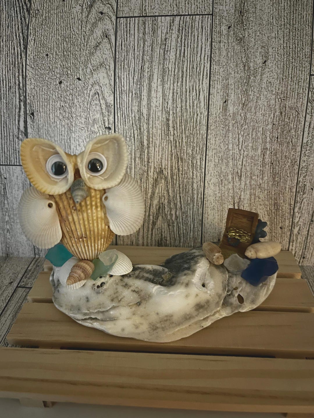 Sea Shell Owl - Etsy