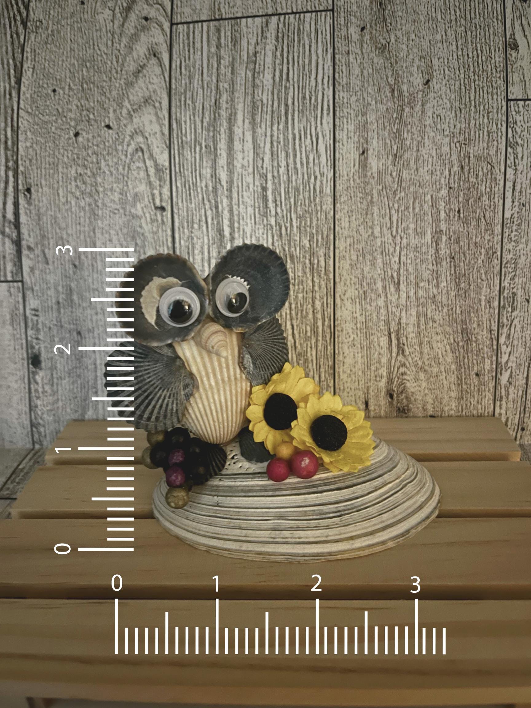 Sea Shell Owl - Etsy