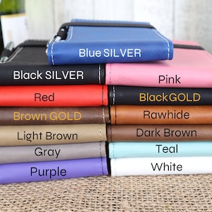 Personalized Leather Notepad-customized Leather Notepad-small Notebook ...