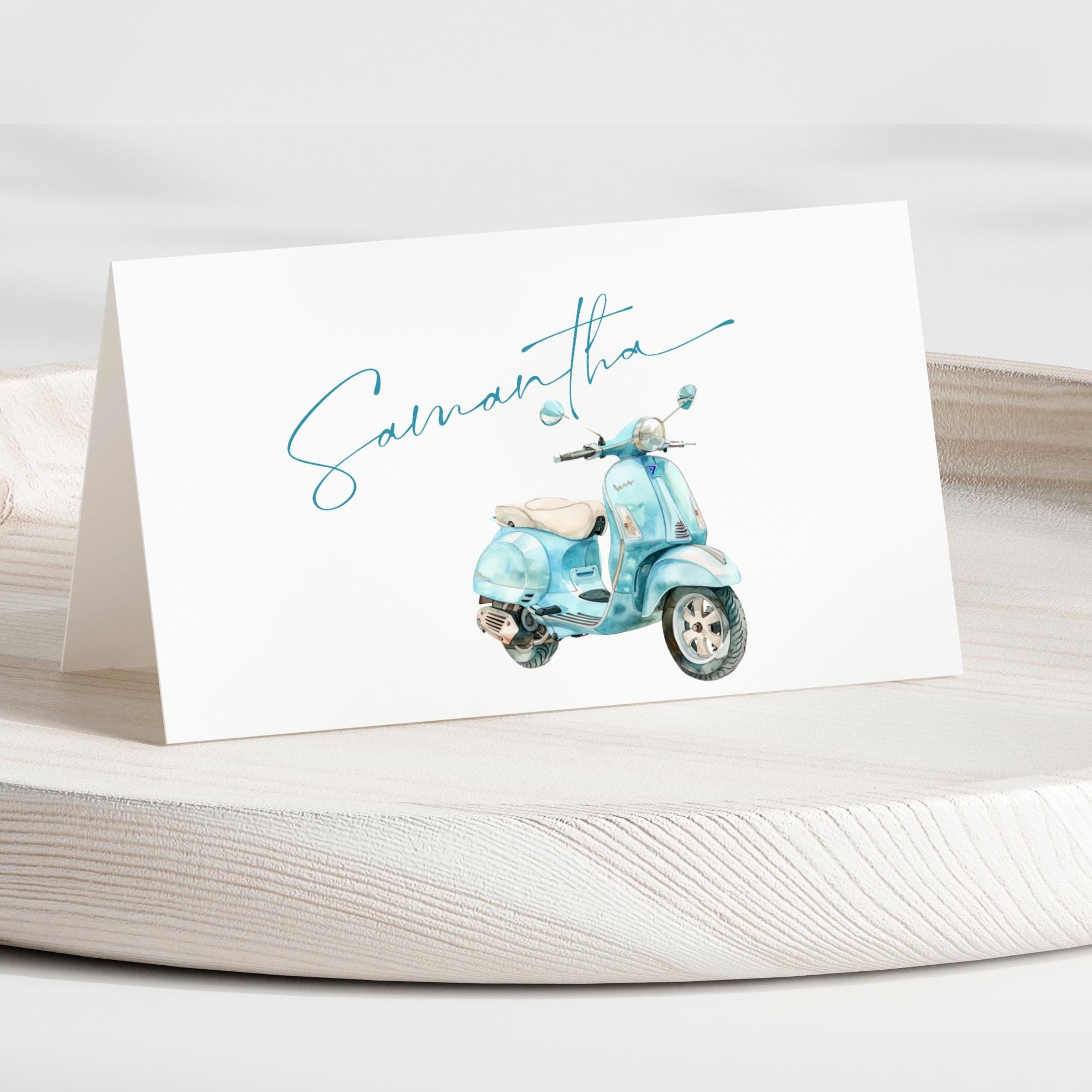 Boarding Pass Menu Card, Place Card, and Food Tent Set Editable ...