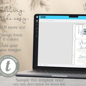 Travel Anniversary Menu Card Set: Editable Boarding Pass (digital ...