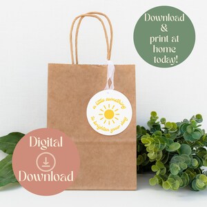 Printable Gift Tag | Instant Download PDF | Teacher Appreciation Gift ...