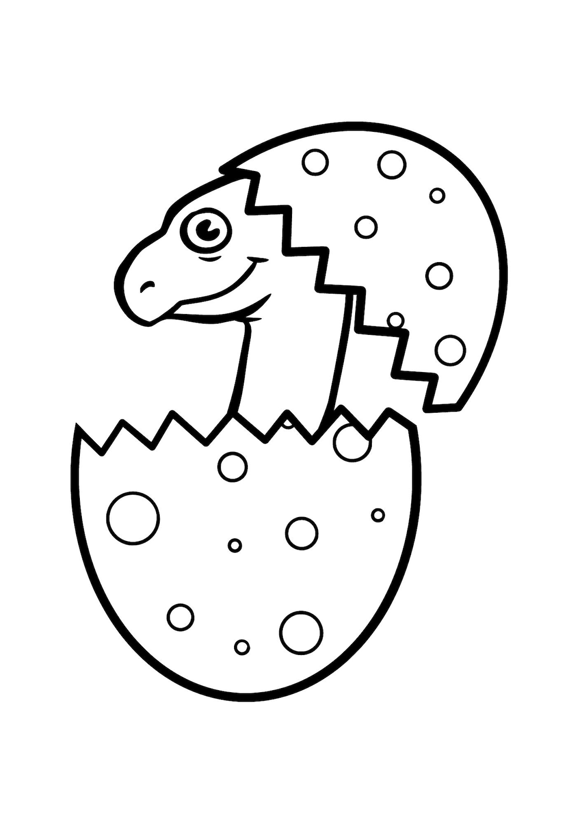 Dino Colouring Pages - Etsy