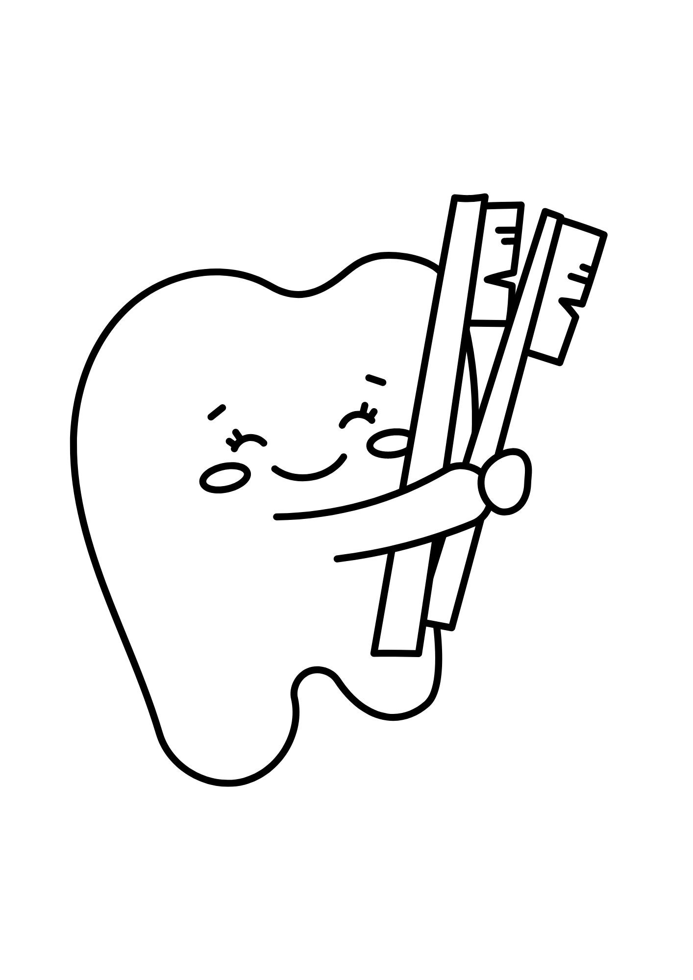 Teeth Care Colouring Book for Kids - Etsy
