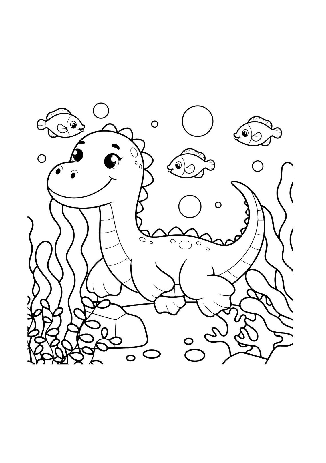 Dino Colouring Pages - Etsy