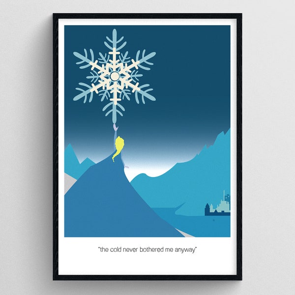 Frozen Poster - Etsy