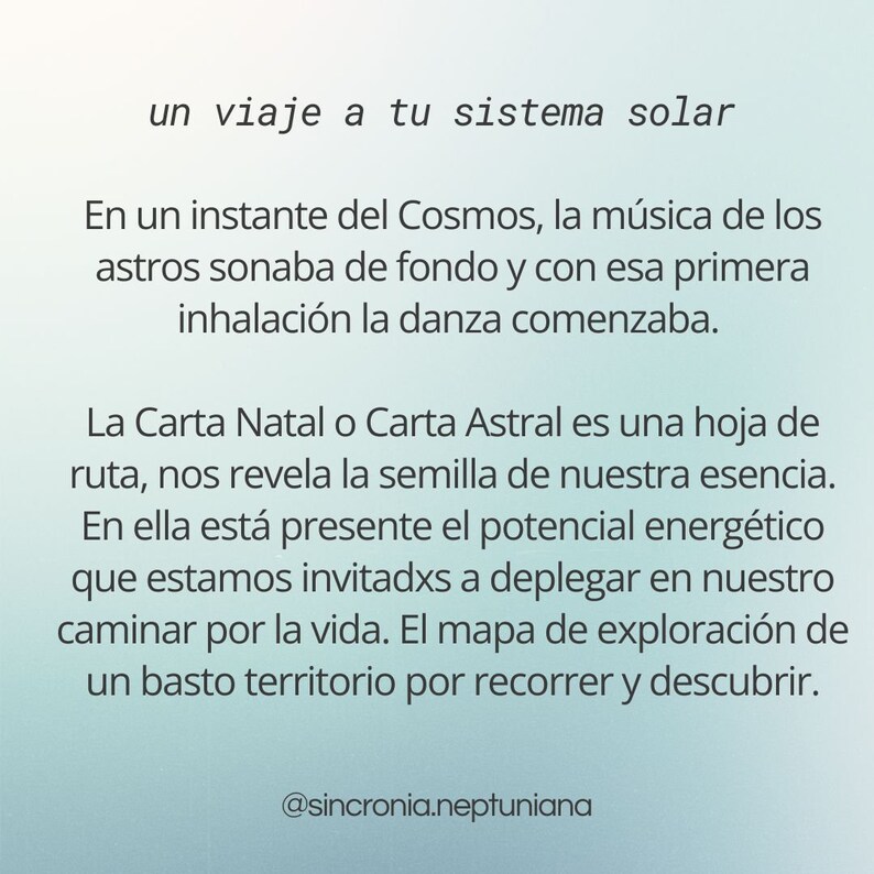 Natal Chart / Astral Chart Reading 1:1 Astrological Consulting spanish ...