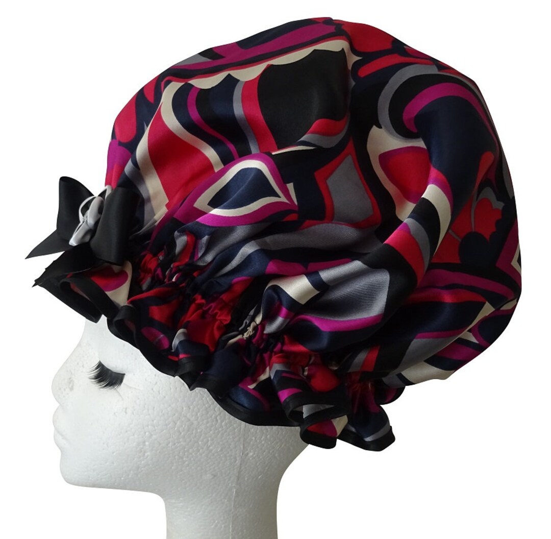 Ladies XL Shower Cap (extra Long, Dreads or Extra Thick Hair) - FUNKY ...