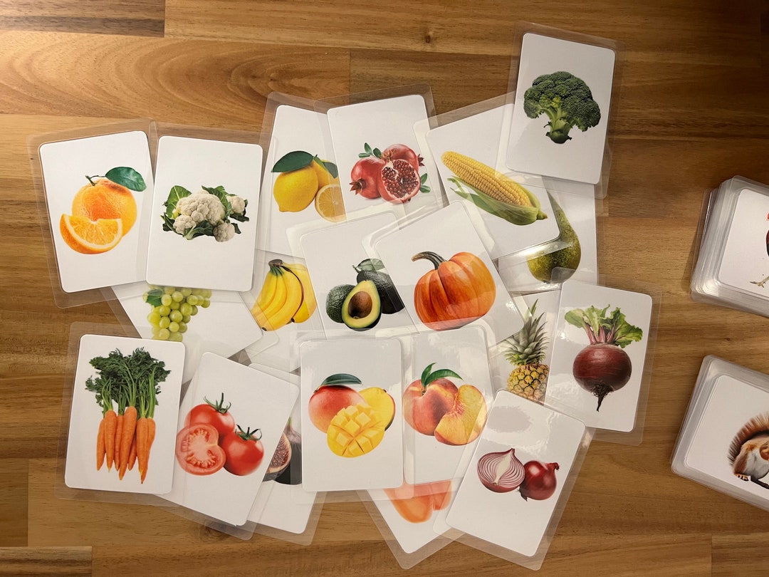 Montessori Inspired Educational Cards for Babies, Toddlers, and Kids ...