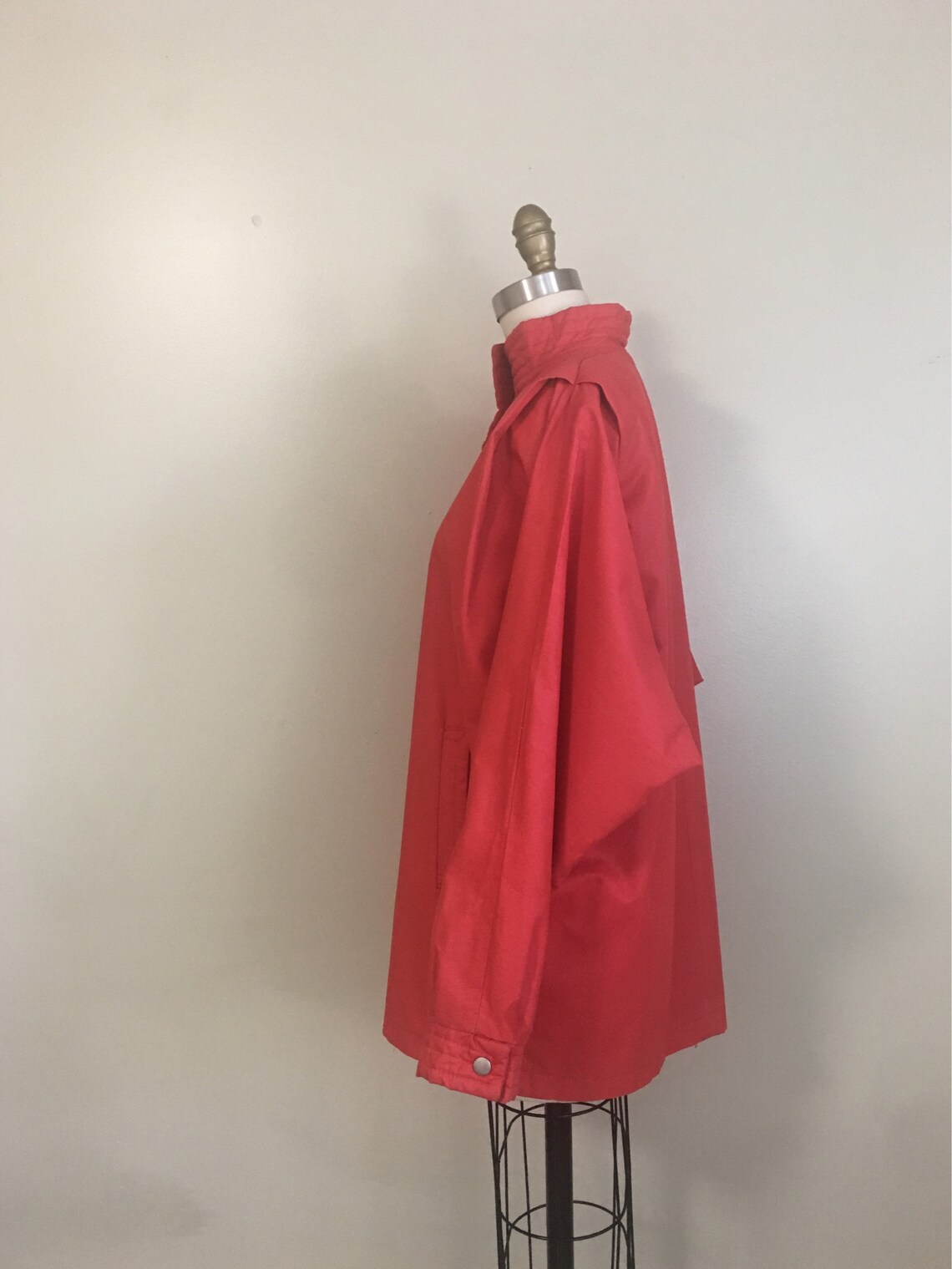 1980s Red Batwing Jacket by Braefair | Etsy