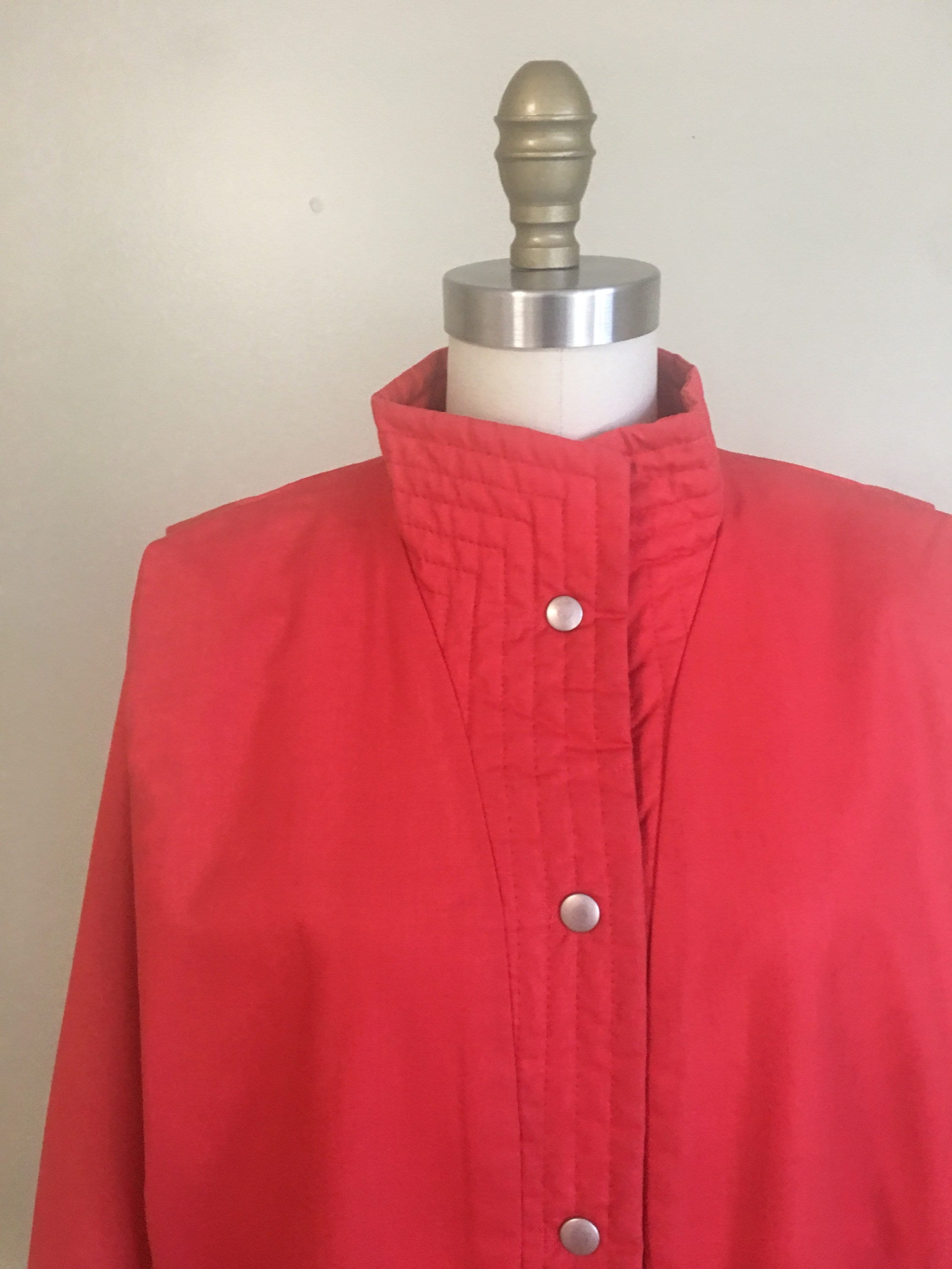 1980s Red Batwing Jacket by Braefair - Etsy