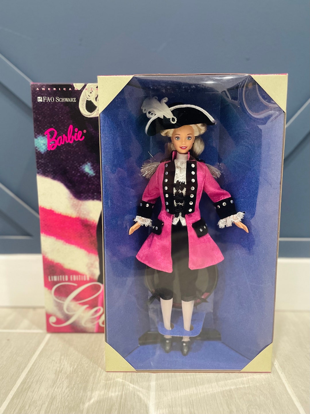 George Washington Barbie FAO Schwarz Limited Edition - Etsy