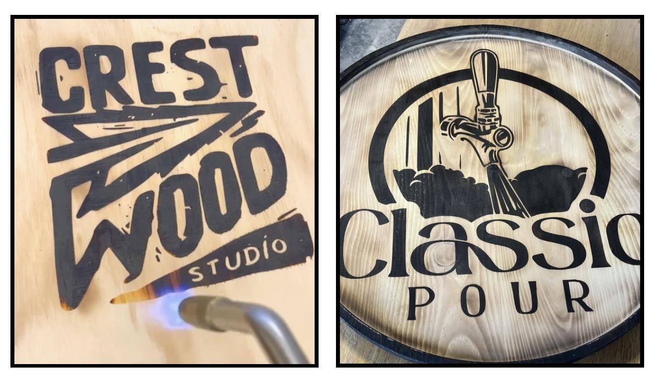 Diy Chemical Wood Burning Guide Create Custom Designs With Ease Etsy