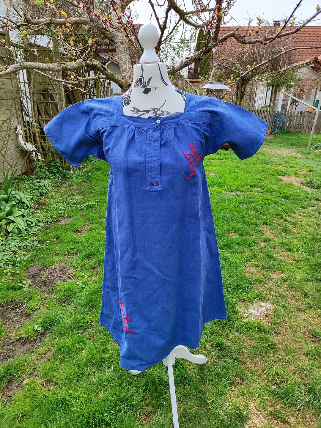 The Stork Dress - Etsy