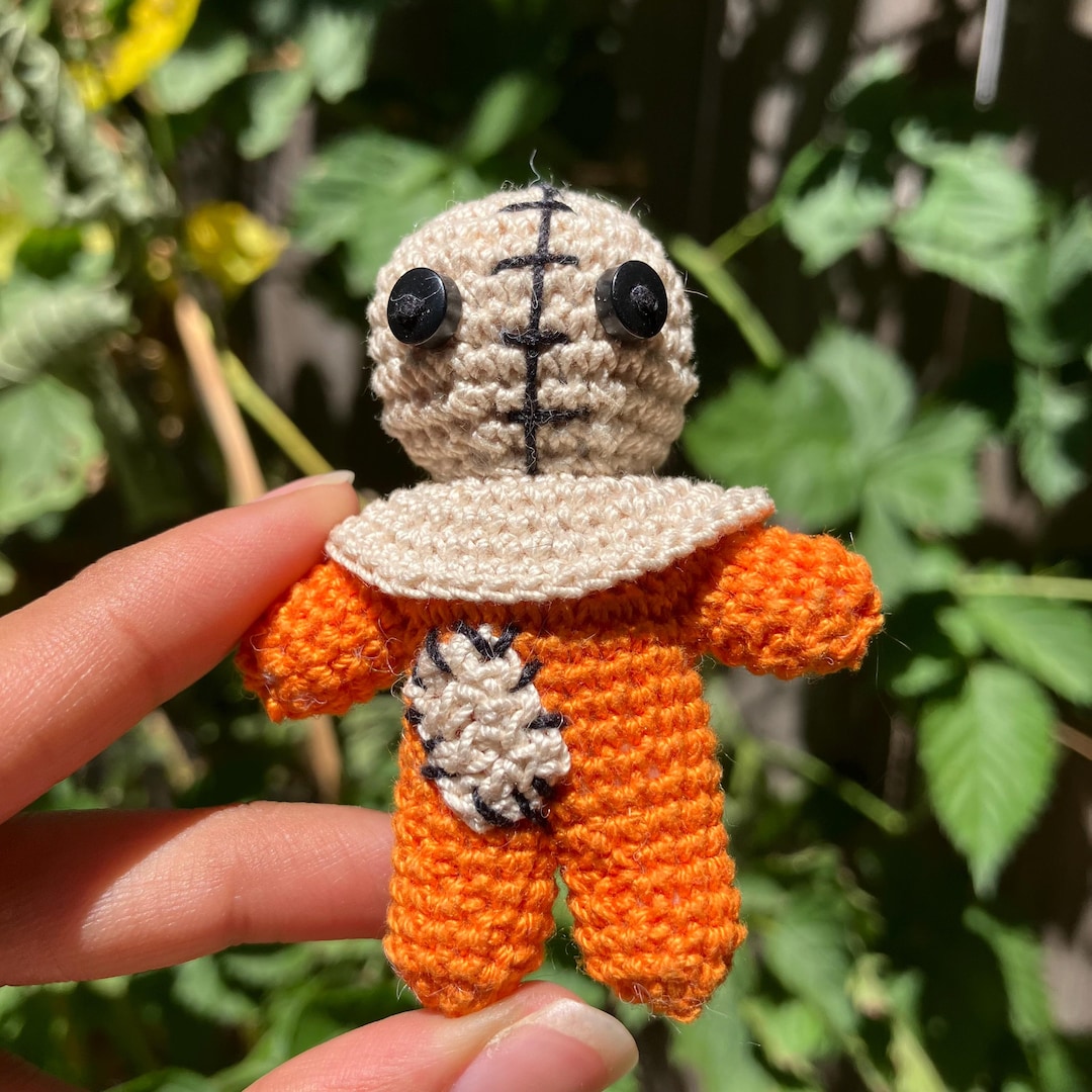 Microcrochet Sam 'trick 'r Treat' Doll Crochet Sam Doll Halloween Doll ...