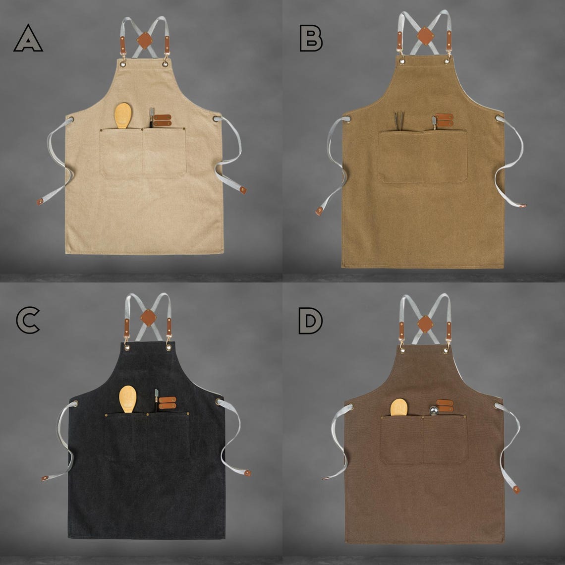 Personalized Apron, Cute Apron With Pockets, Custom Cooking, Aprons for ...