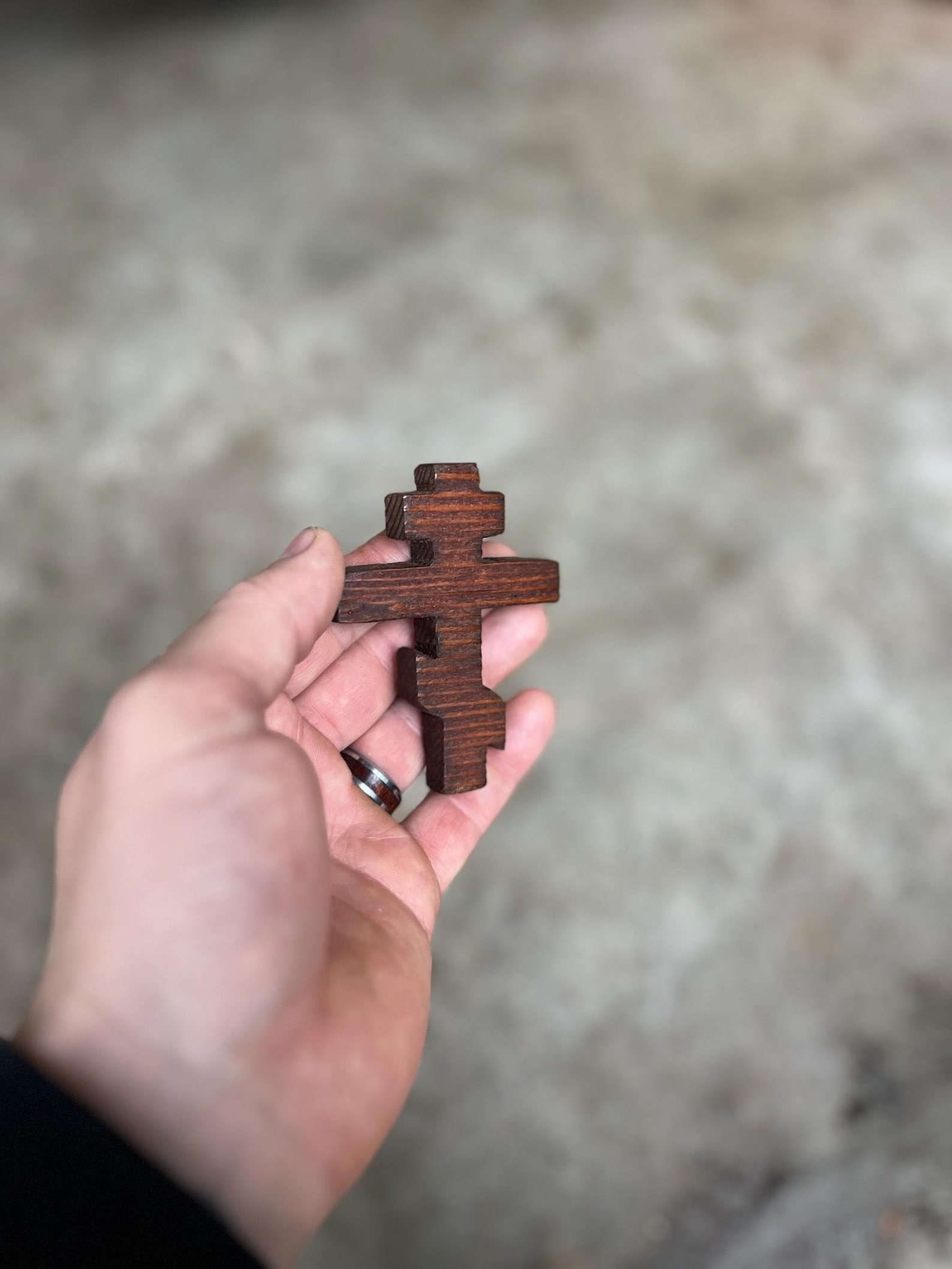 Mini 3 Bar Cross - Etsy