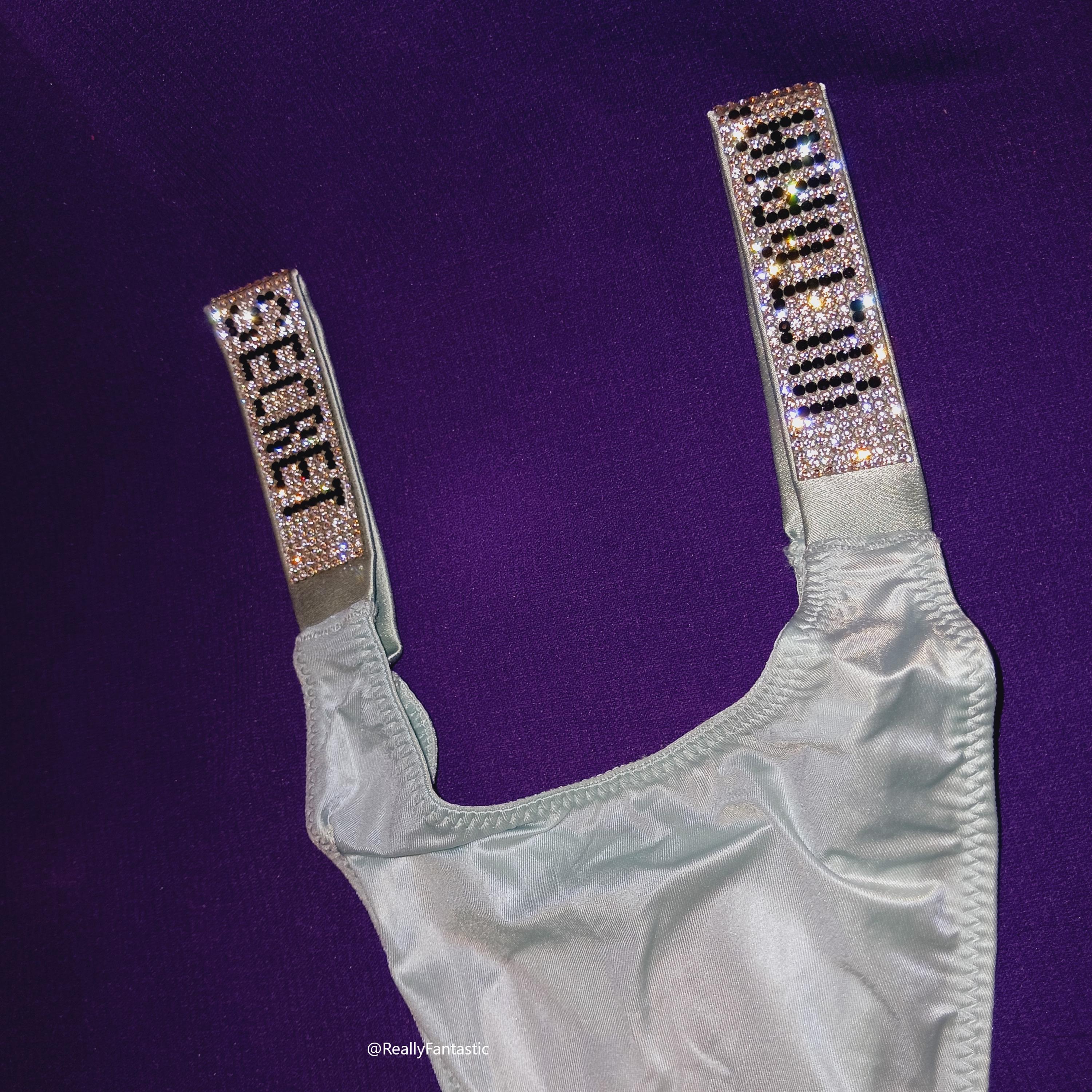 RHINESTONE THONG CRYSTAL Victoria's Secret Shine Strap Thong Bling ...