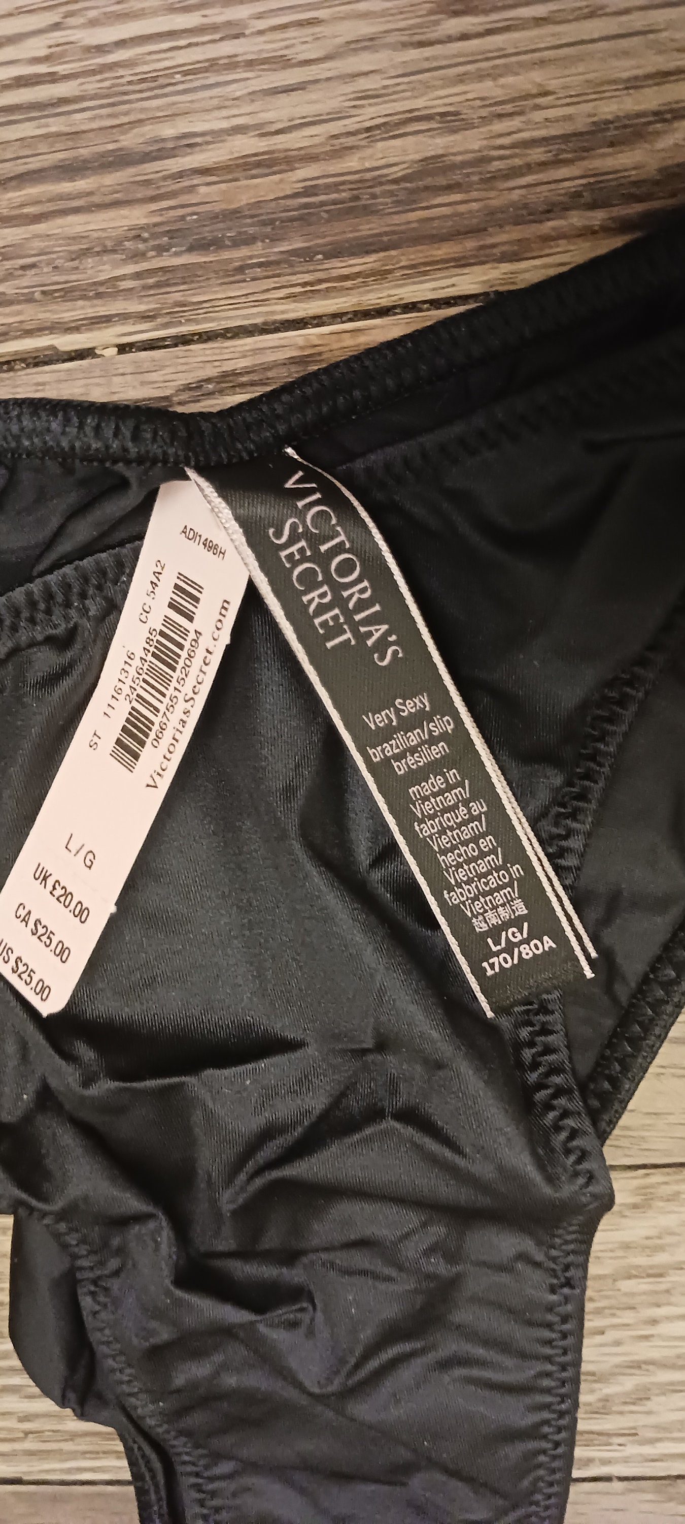 RHINESTONE Panty Leopard CRYSTAL Victoria's Secret Shine Strap ...