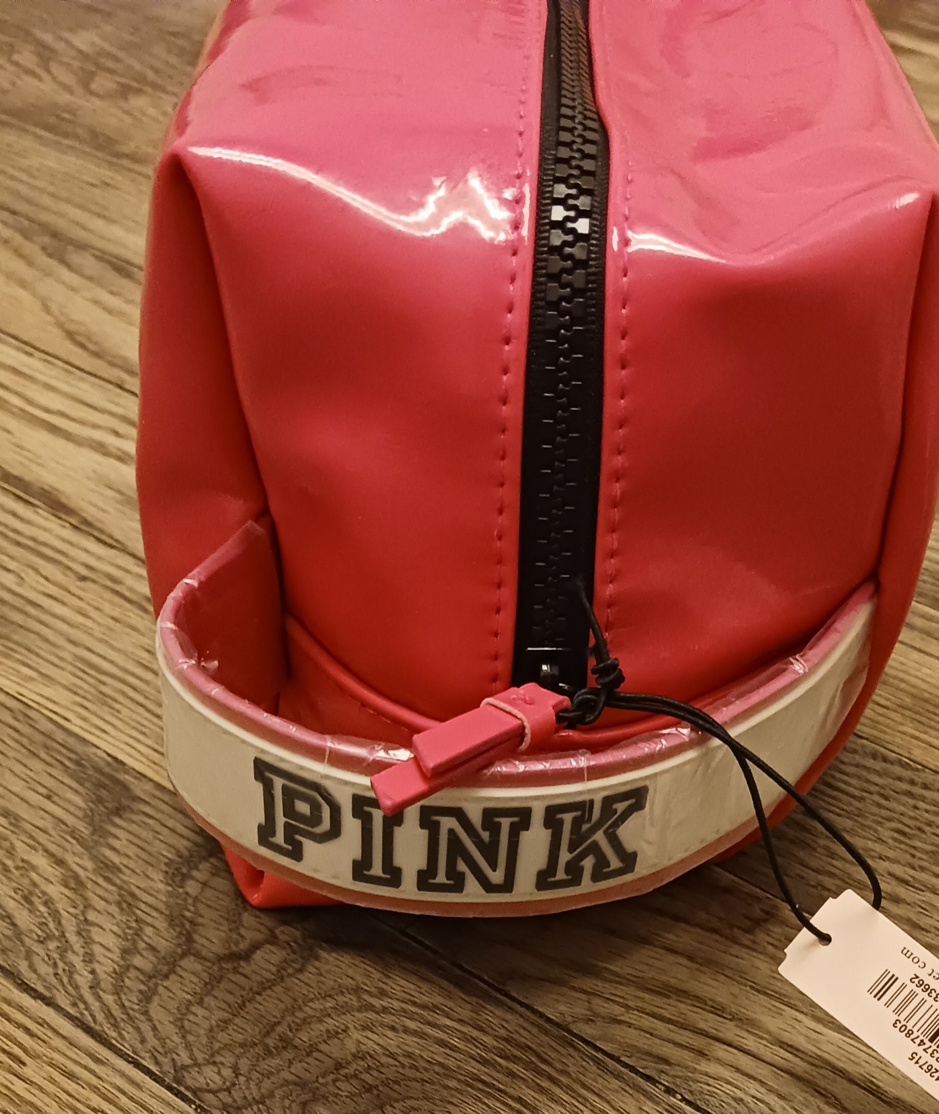 PINK LOGO, Hot Pink, Hot Petals Beauty Makeup Bag Victoria's Secret ...
