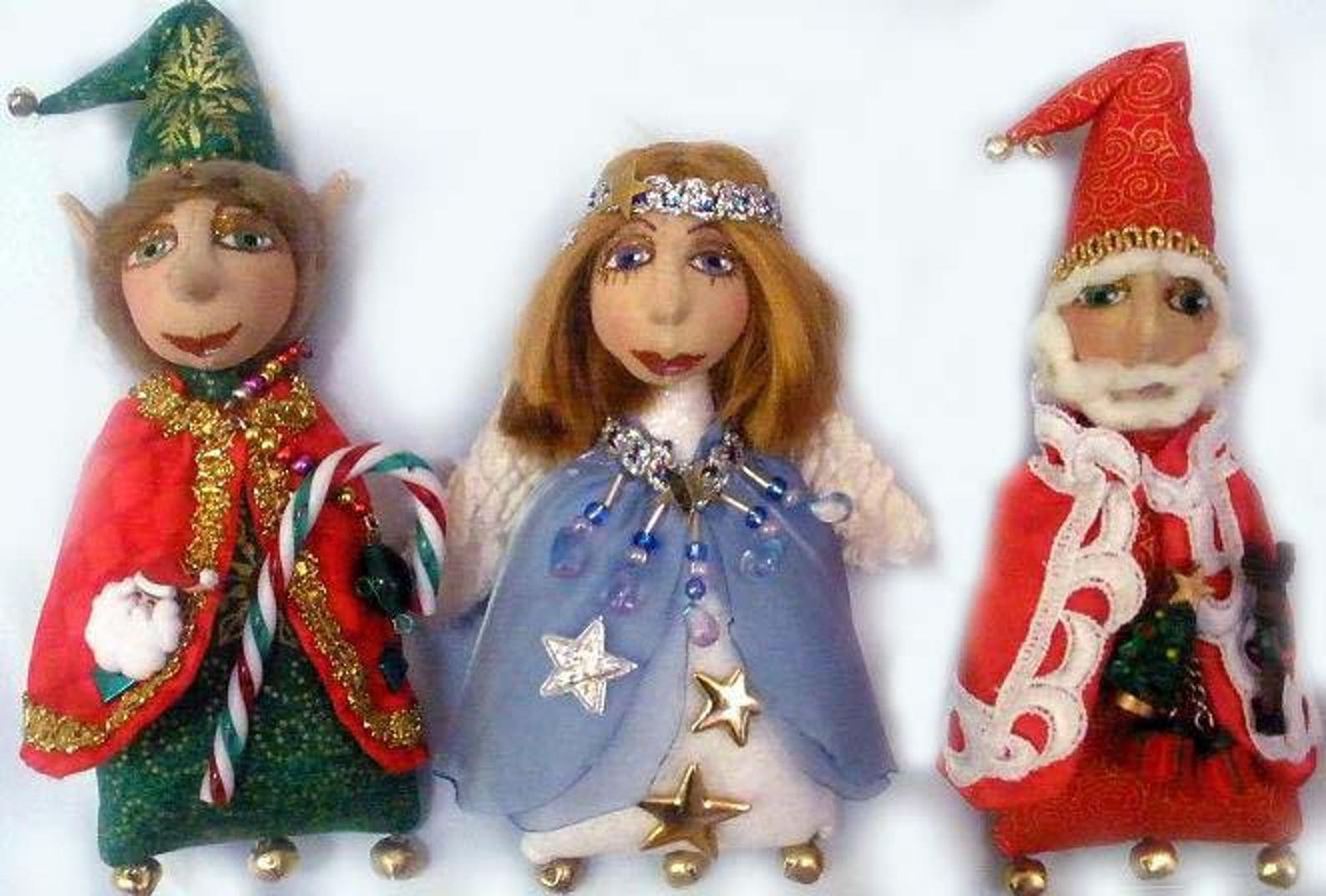 Pattern, E-pattern, JINGLES, Christmas Ornaments, Gift Ideas, Cloth ...