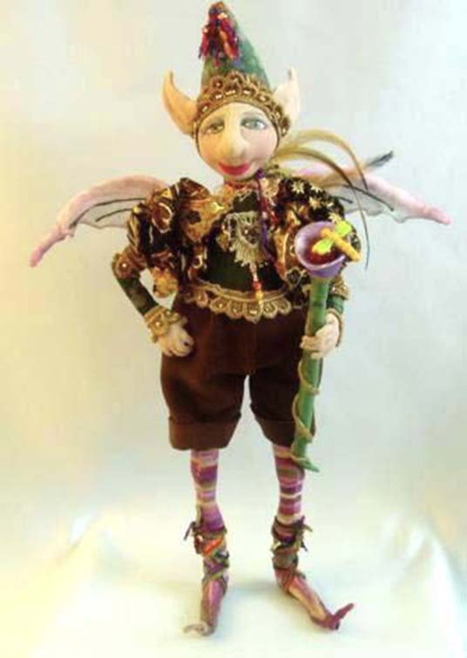 FINEUS TUTORIAL Elf, Height 16 41 Cm, Workshop, Cloth Doll Making, DIY ...