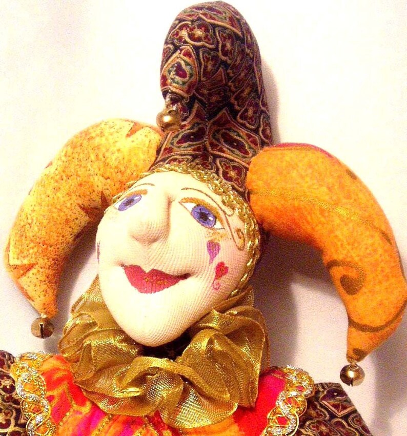 TAMBALAY, Jester - PATTERN -paper Version, Cloth Dolls, Tutorial, Diy ...
