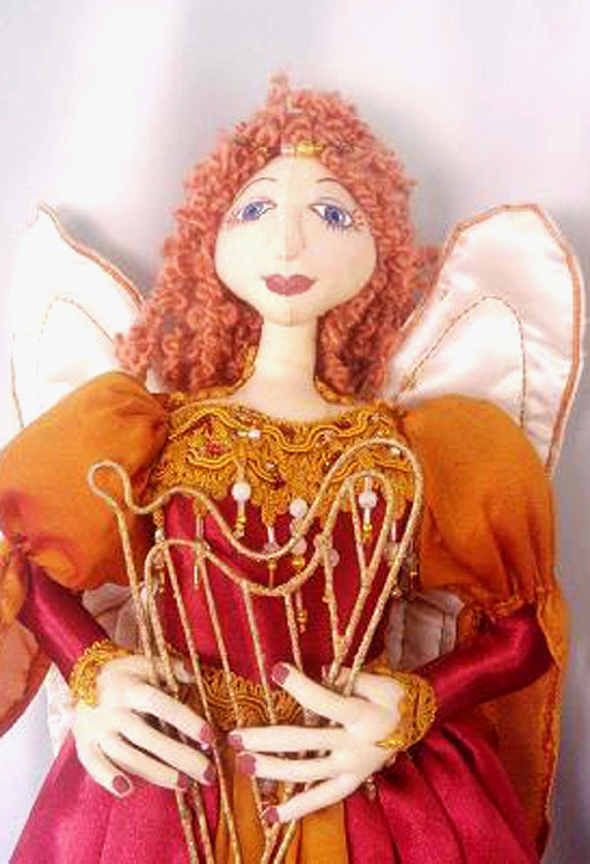 PATTERN, Paper Version, ESTELLA, Angel- 48 Cm (19") Tall, Cloth Dolls ...