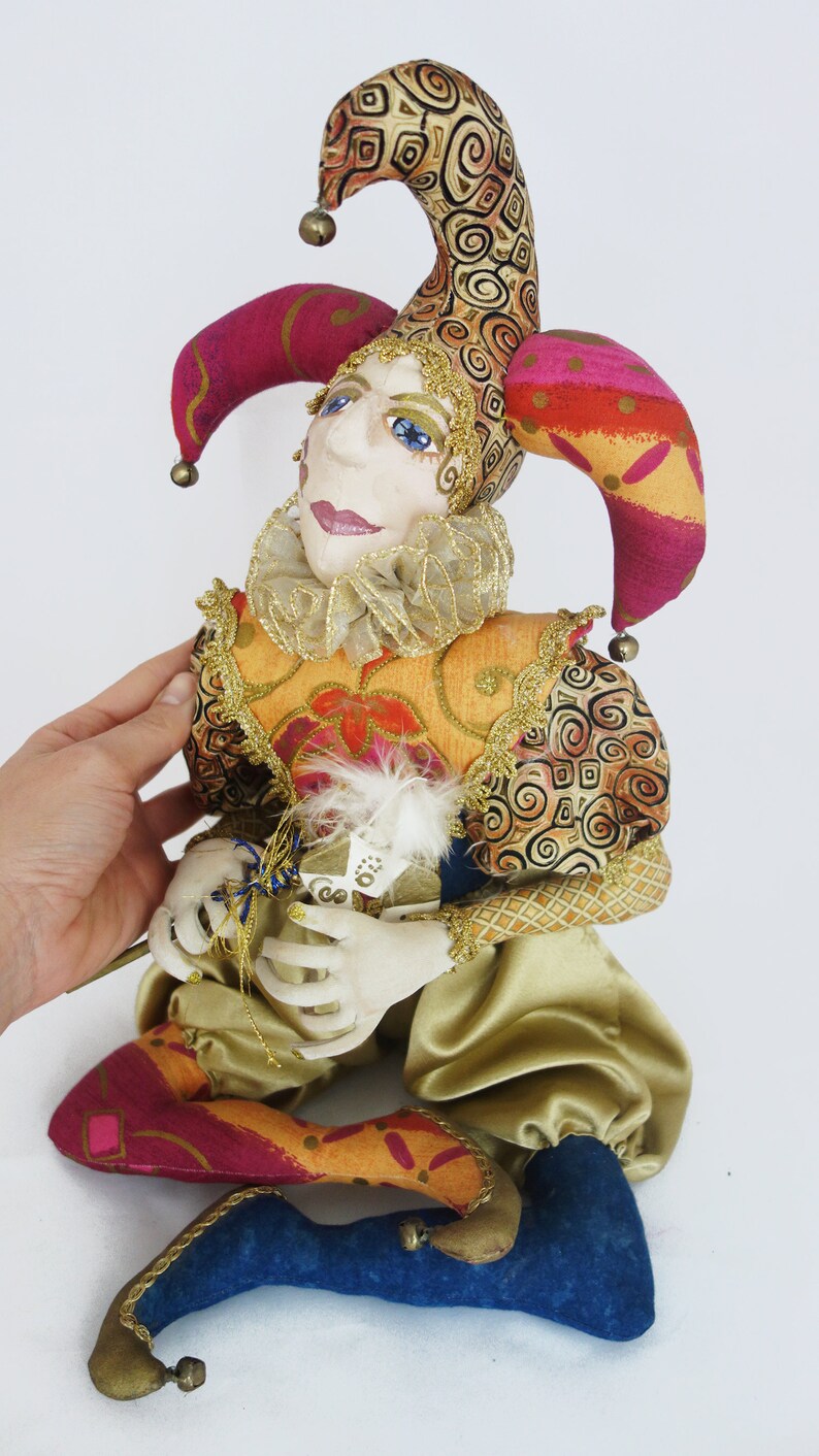 TAMBALAY, Jester - PATTERN -paper Version, Cloth Dolls, Tutorial, Diy ...