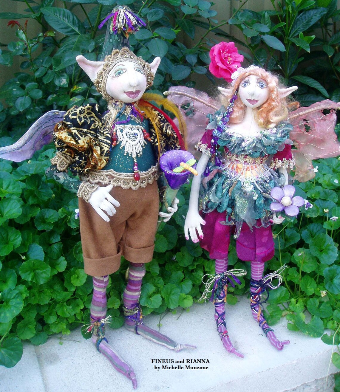 FINEUS TUTORIAL Elf Height 16 41 Cm Workshop Cloth Doll - Etsy Australia