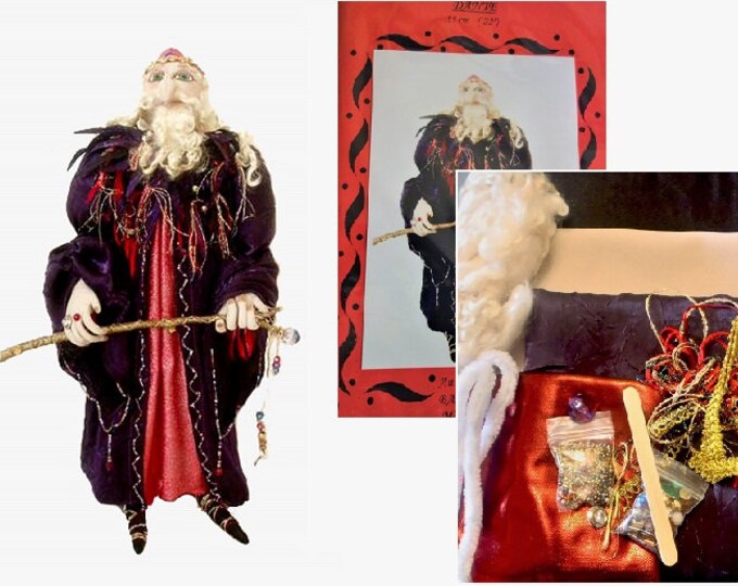 Make a DRAGON, PATTERN, Kit, PRIMO, Supplies, Cloth Doll Workshop, Diy ...