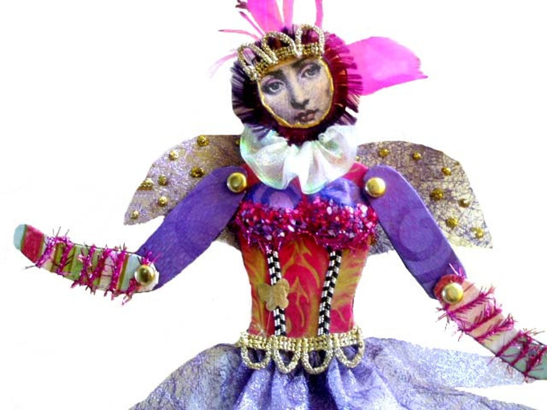 TUTORIAL, 3 Hinged, PAPER Dolls, Workshop, Paper Doll Workshop, Collage ...