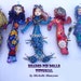 TUTORIAL- BEADED Pin Dolls, Workshop, Doll Making, Instructional, Cloth ...