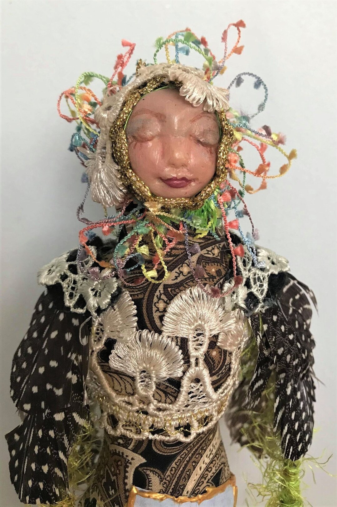 VIRGO, ZODIAC Art Doll, 20 Cm (8") Tall, One of A Kind, Michelle ...