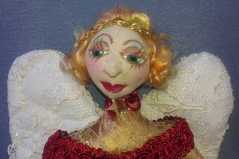 E-PATTERN, ANGELI Di Natale- Hanging Christmas Angels, Pattern, Cloth ...