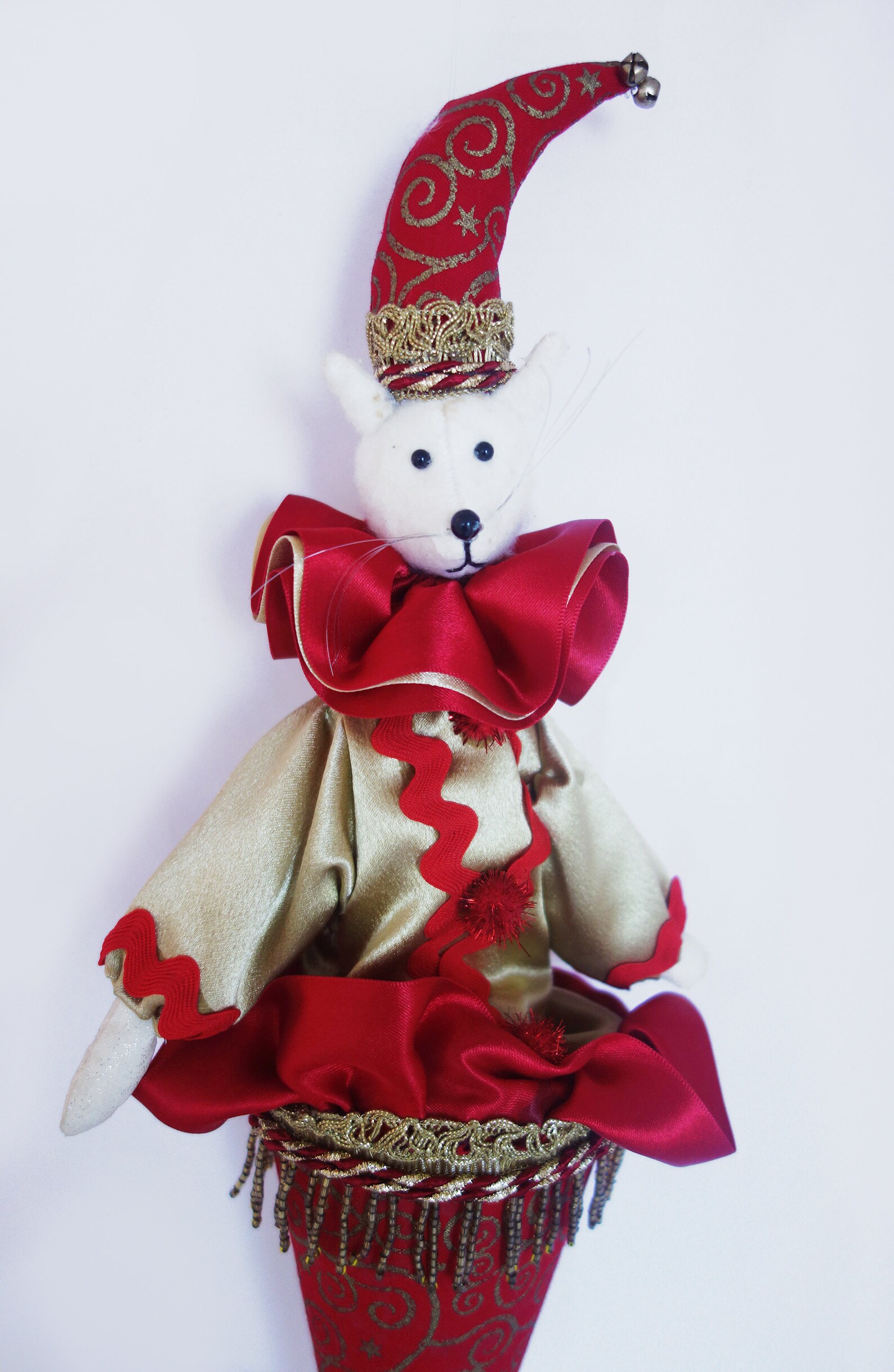 MOUSE POPPIN- Cone Puppet, Michelle Munzone, 56 Cm (22”) Tall, One of A ...