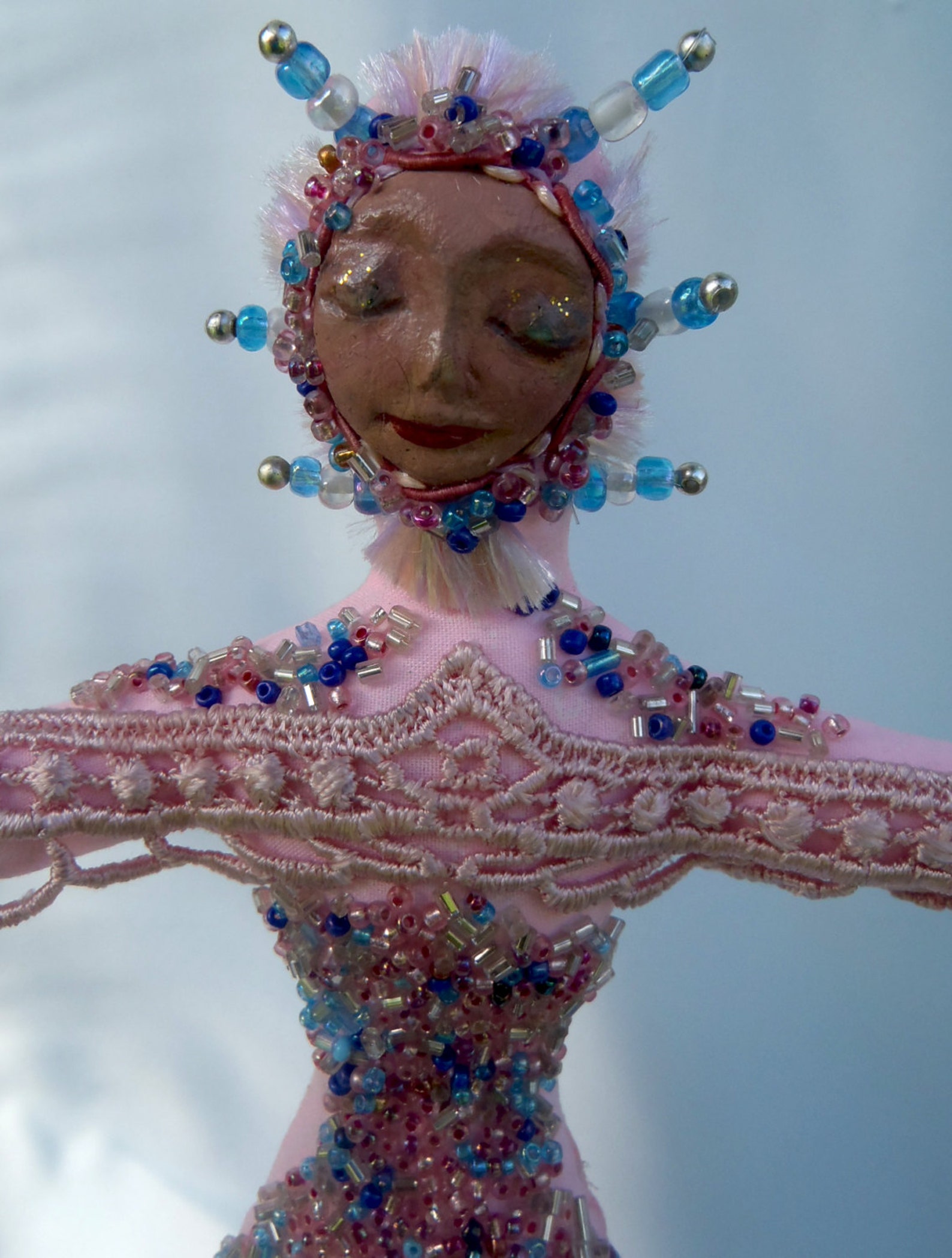 LIBRA ZODIAC Art Doll, One of A Kind, 20 Cm 8 Tall, One of a Kind ...