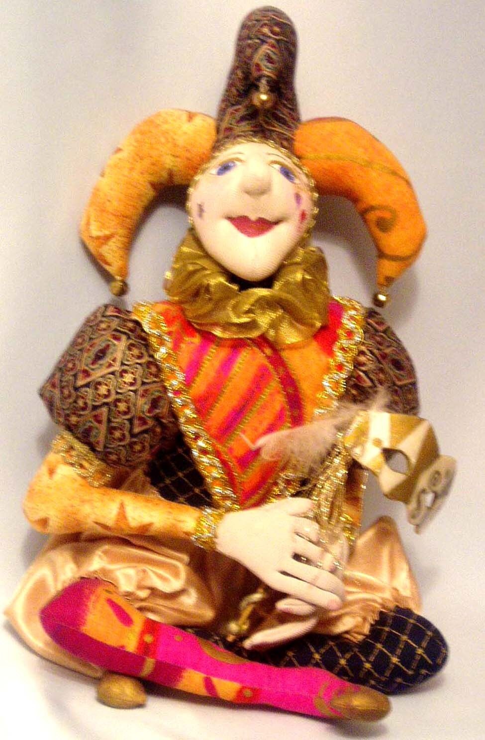 TAMBALAY, Jester - PATTERN -paper Version, Cloth Dolls, Tutorial, Diy ...