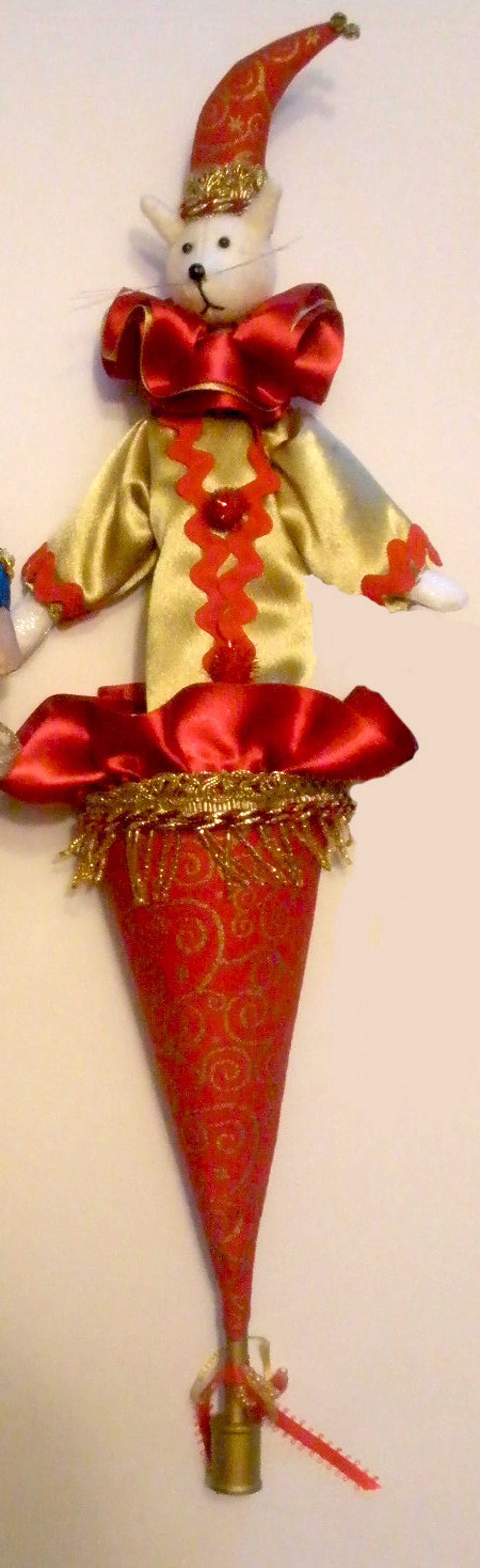 MOUSE POPPIN- Cone Puppet, Michelle Munzone, 56 Cm (22”) Tall, One of A ...