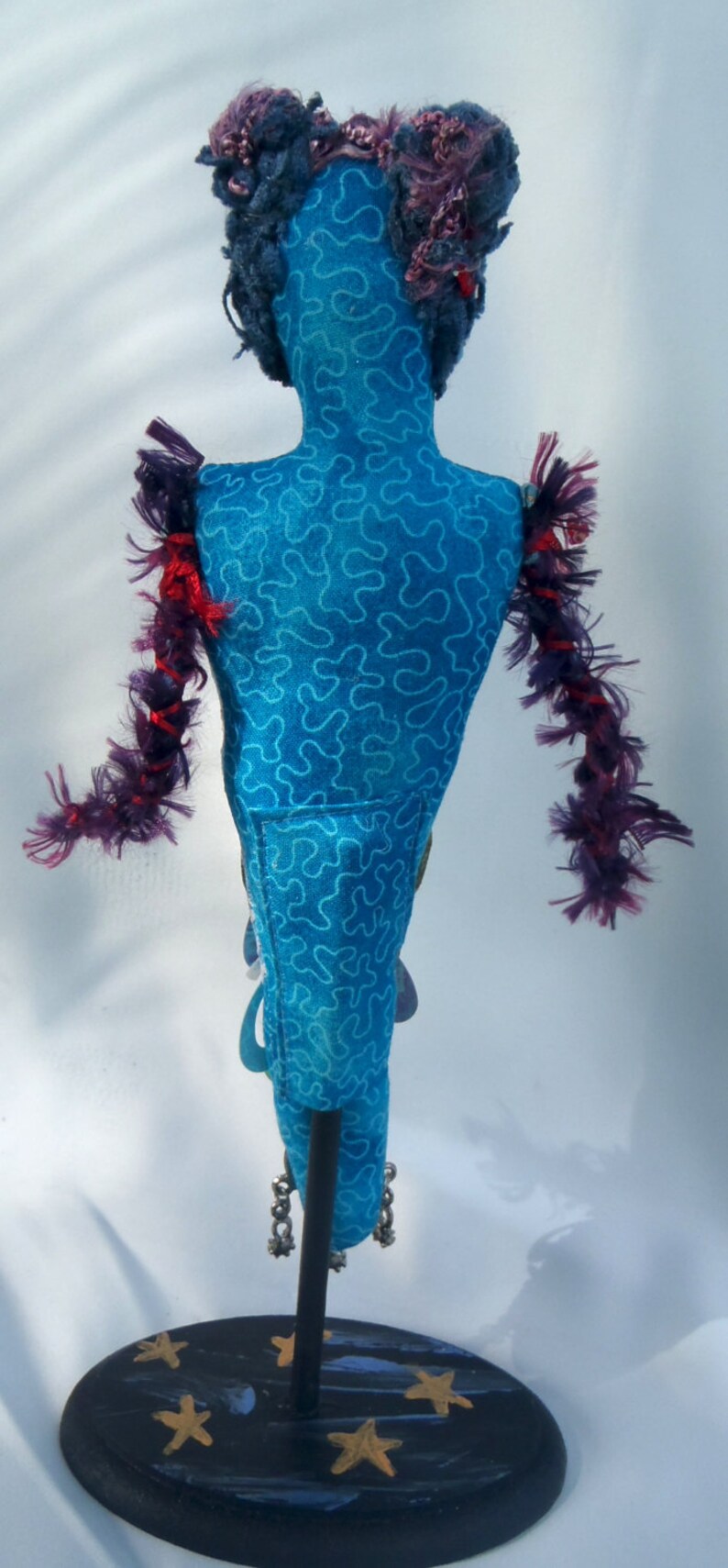 CANCER- ZODIAC Art Doll, One of A Kind, 20 Cm (8") Tall, Cloth Dolls ...
