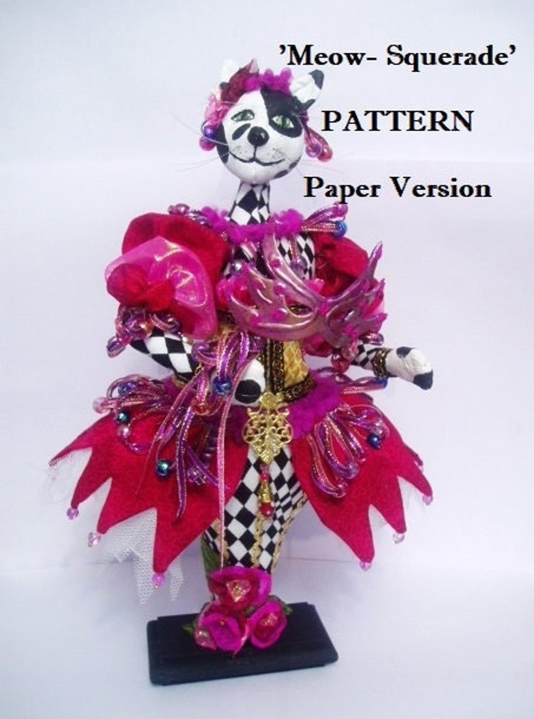 PATTERN, Paper Version, MEOW SQUERADE, Costume Doll, Cloth Doll ...