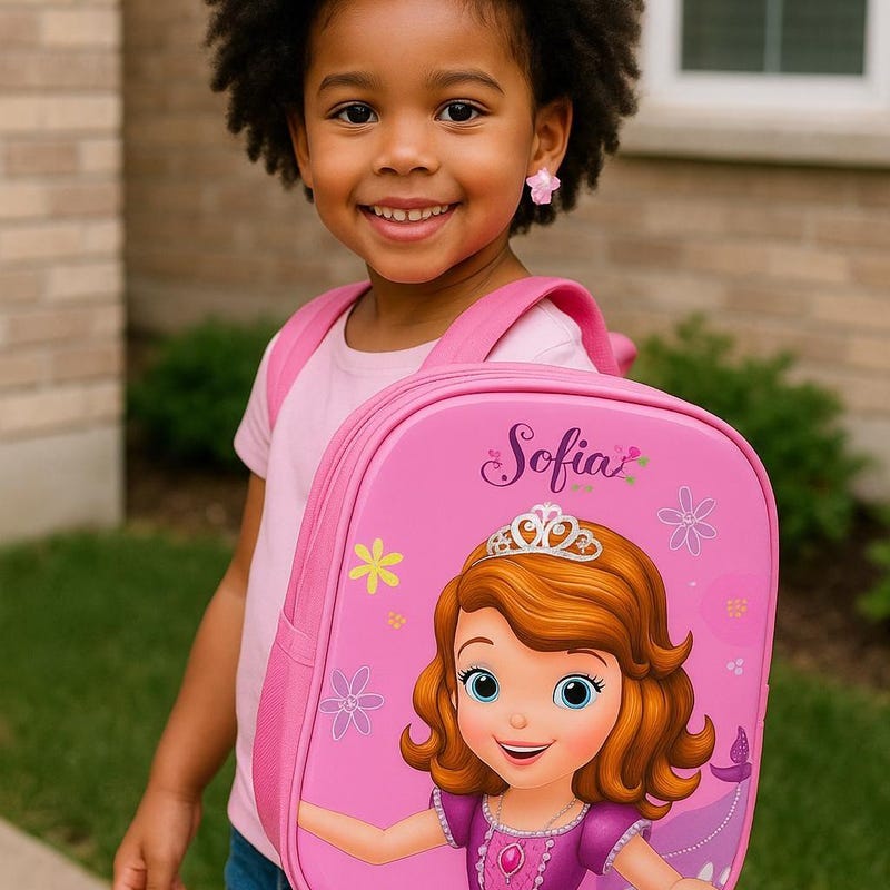 Sofia the First Backpack - Etsy