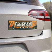 Protect Our Parks, Park Ranger Sticker, Various Sizes - Etsy