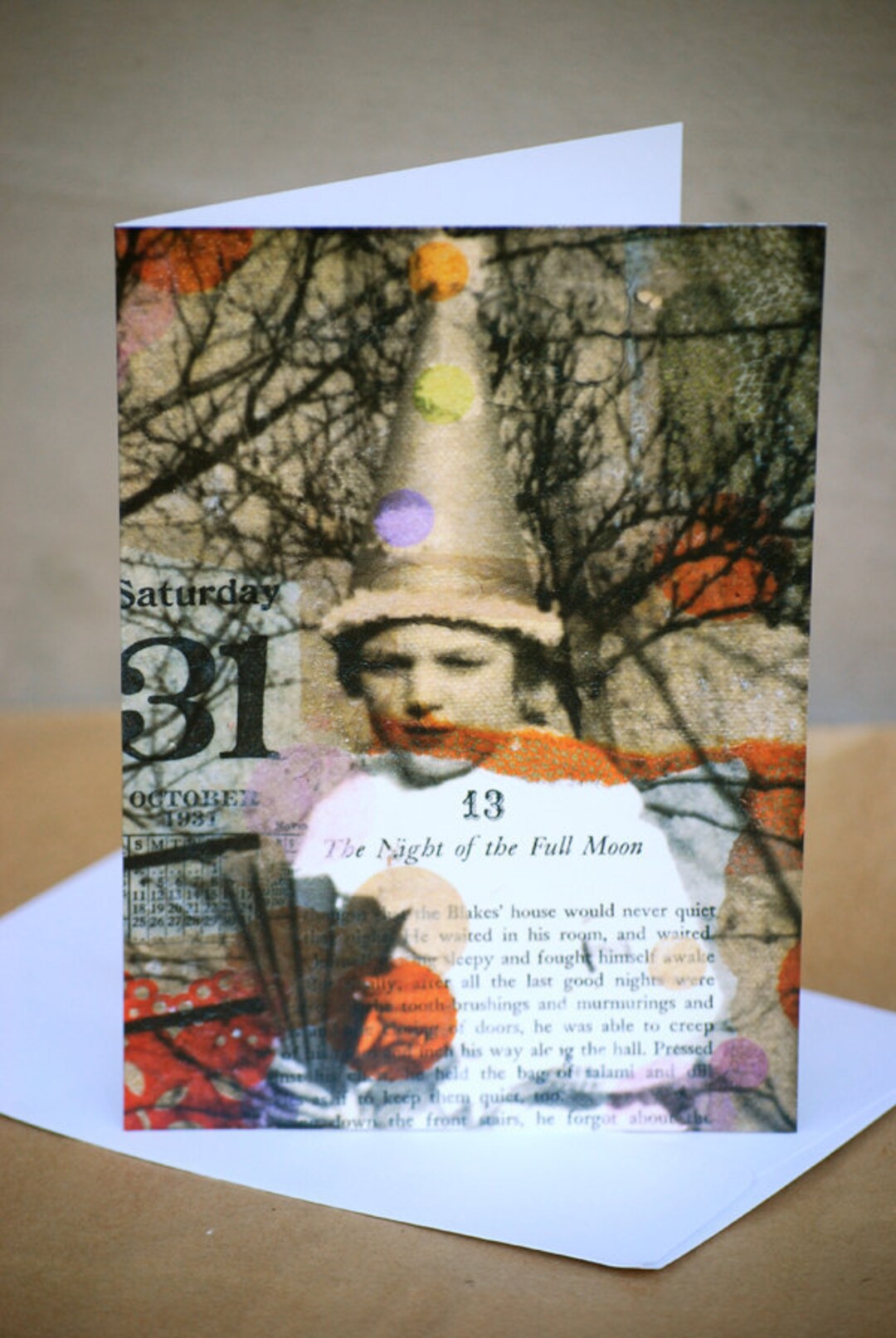 Clown Greeting Card - Etsy