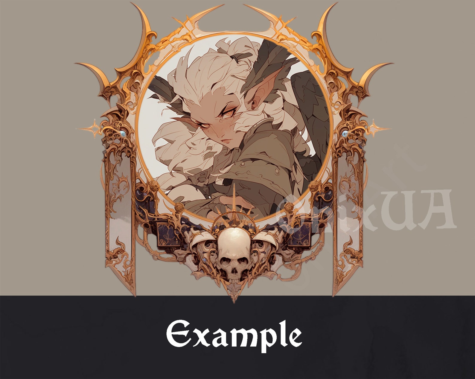 Cleric D&D Token Frame. Digital Token for Tabletop, Dungeons and ...