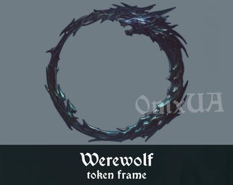 Red Dragon D&D Token Frame. Digital Token for Tabletop, Dungeons and ...