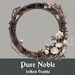 Pure Noble D&D Token Frame. White Rose Flowers Token Border for ...