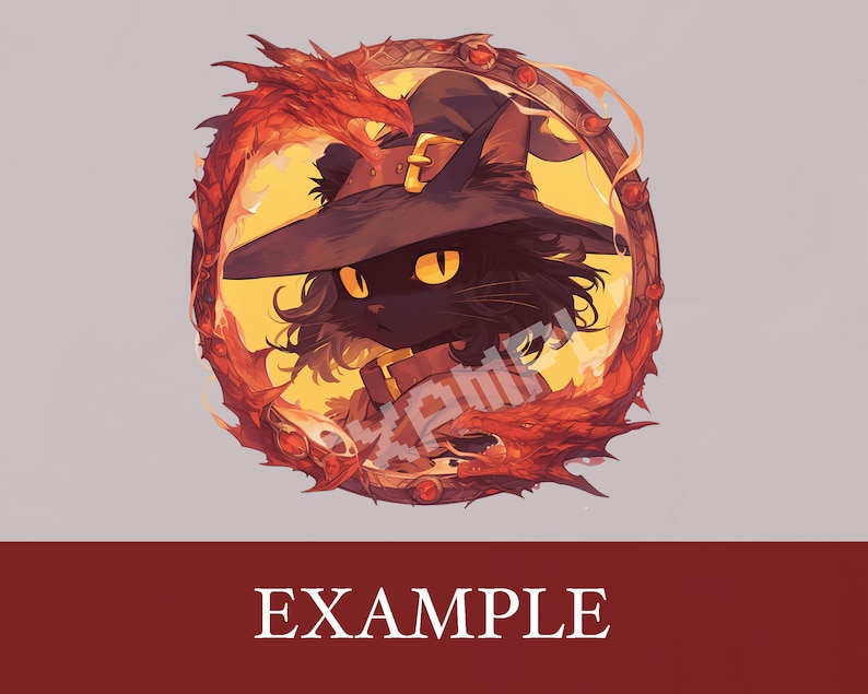 Red Dragon D&D Token Frame. Digital Token for Tabletop, Dungeons and ...