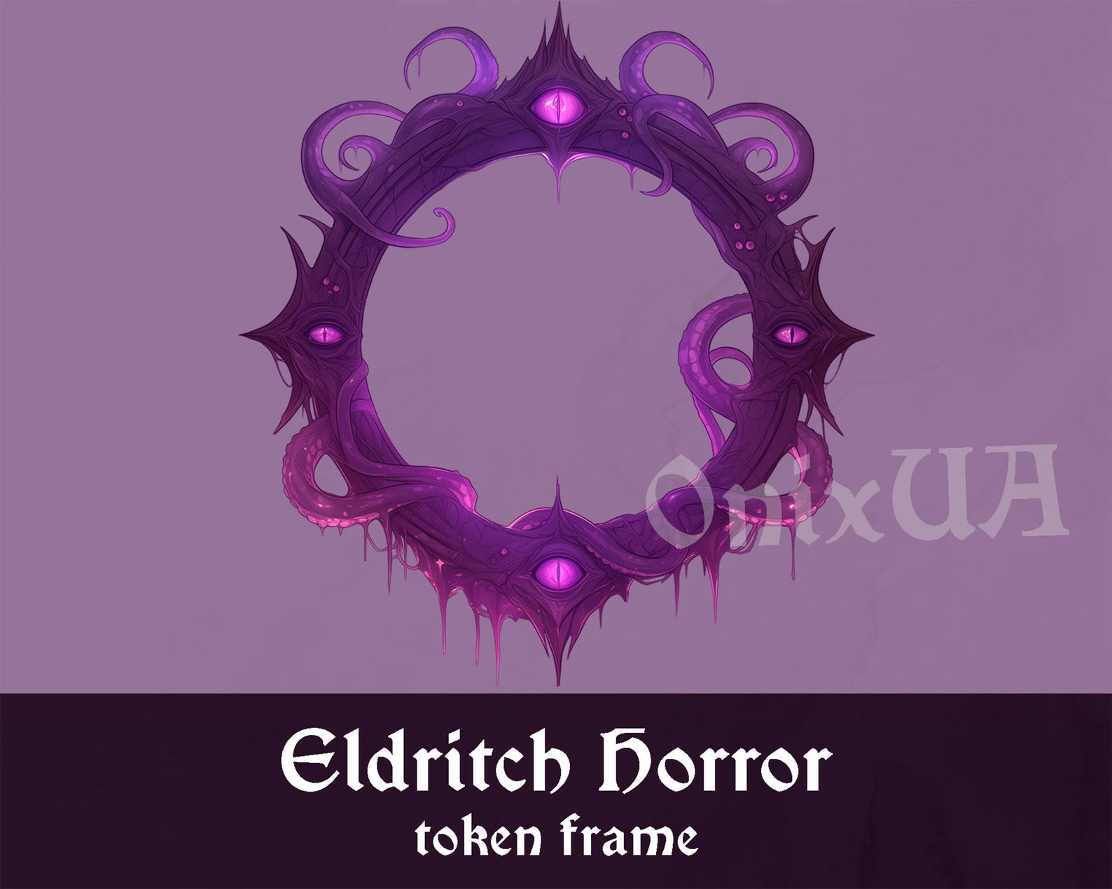 Eldritch Horror Token Frame: D&D, Pathfinder (PNG, PSD) - Etsy