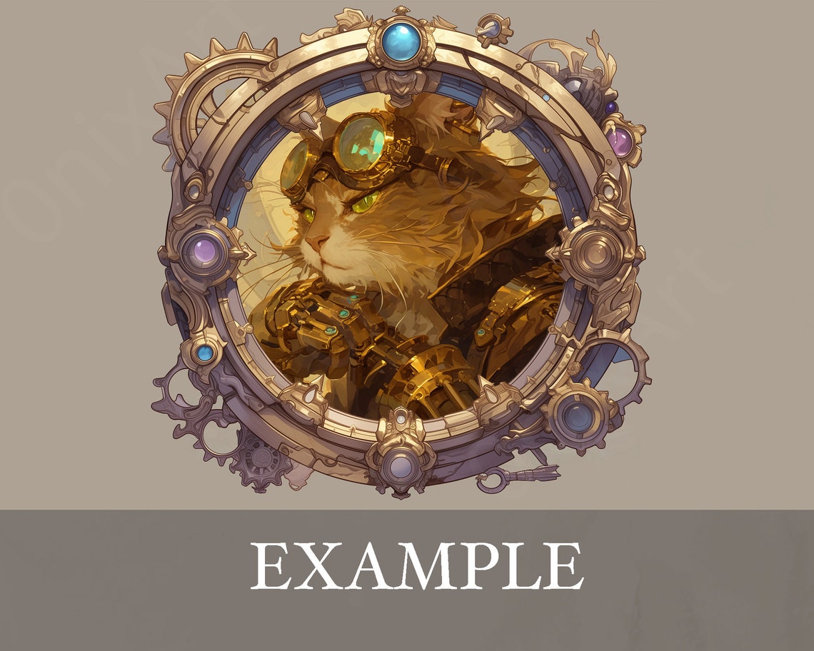 Artificer Dandd Token Frame Digital Token For Tabletop Dungeons And Dragons Pathfinder Etc 
